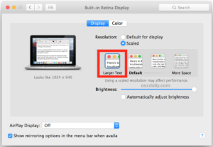 How to Change Font Size on Macbook Air - AdvisorBIT