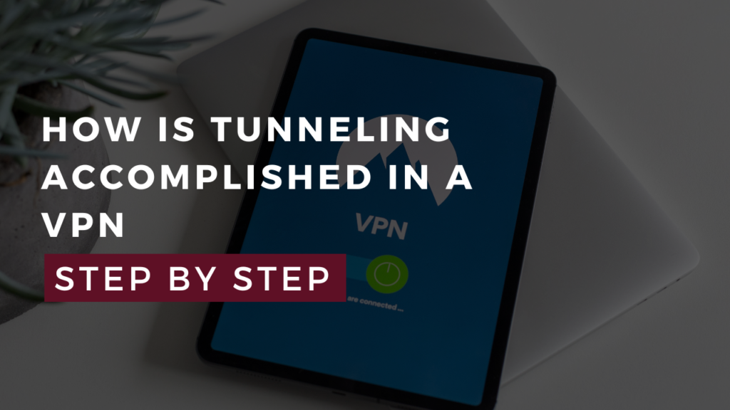 How Tunneling is Accomplished in a VPN